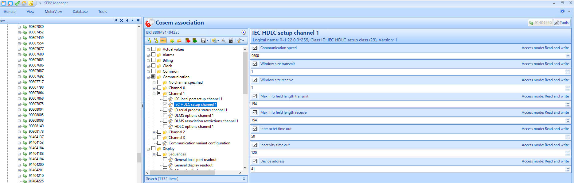 How to configure Iskraemeco MT880 in Iskraemeco SEP2W or Symbiot tool ...