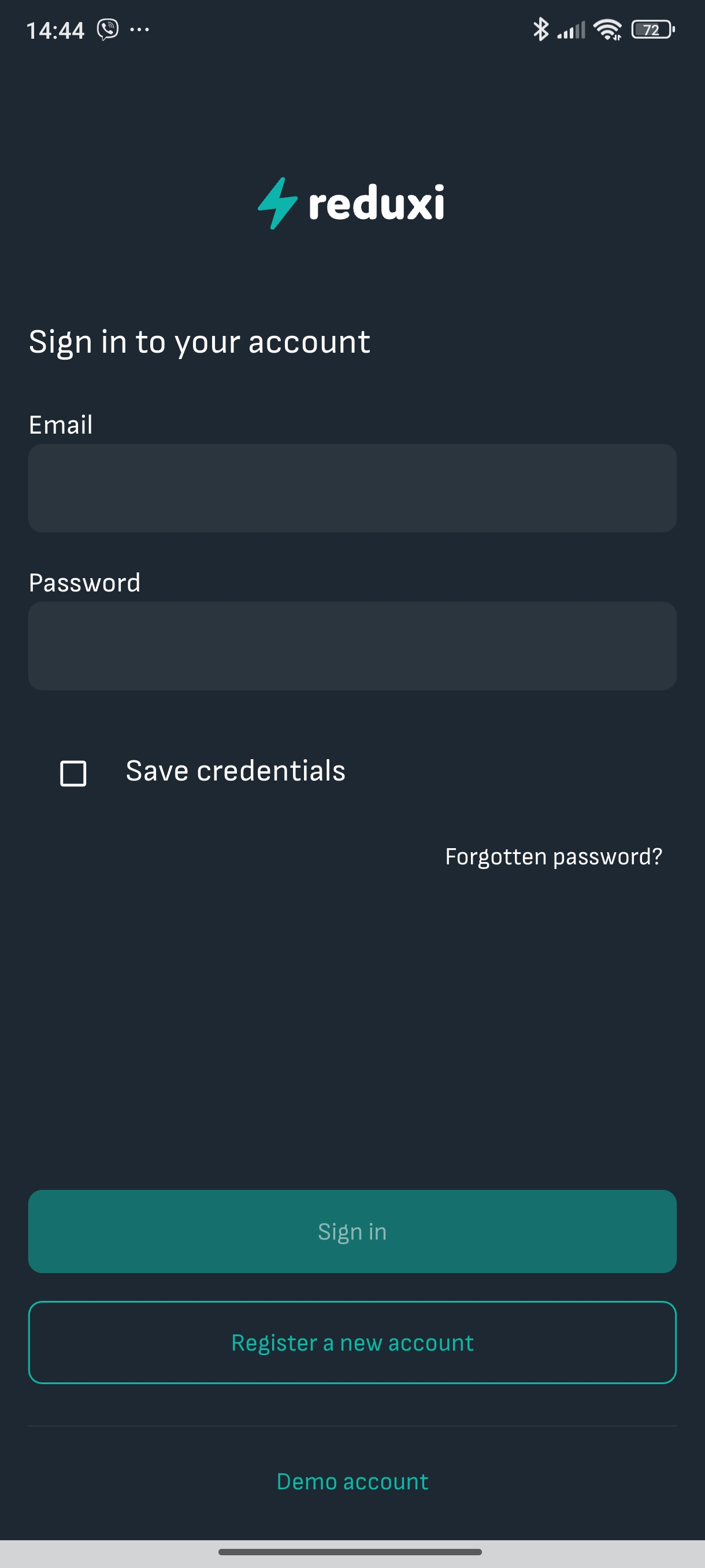 Reduxi Controller setup with Reduxi app – English