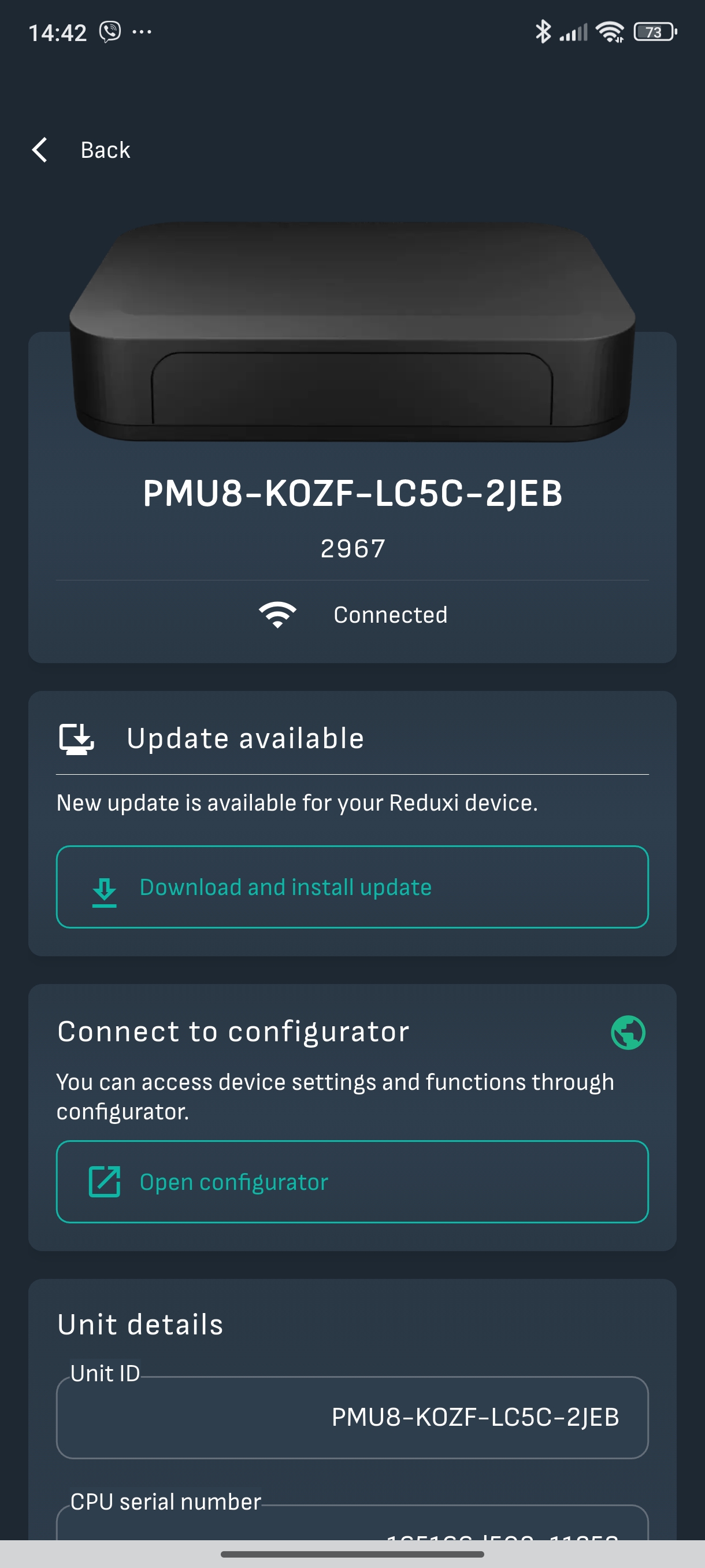 Reduxi Controller setup with Reduxi app – Portuguese