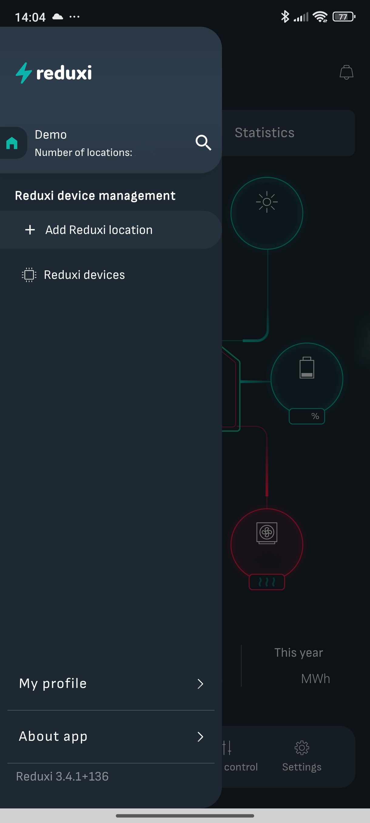 Reduxi Controller setup with Reduxi app – Portuguese